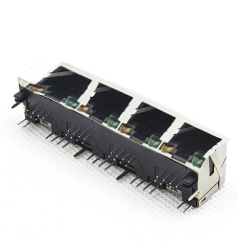 4 Port RJ45 Modular Jack 1000Base China Manufacturers Suppliers Factory ...