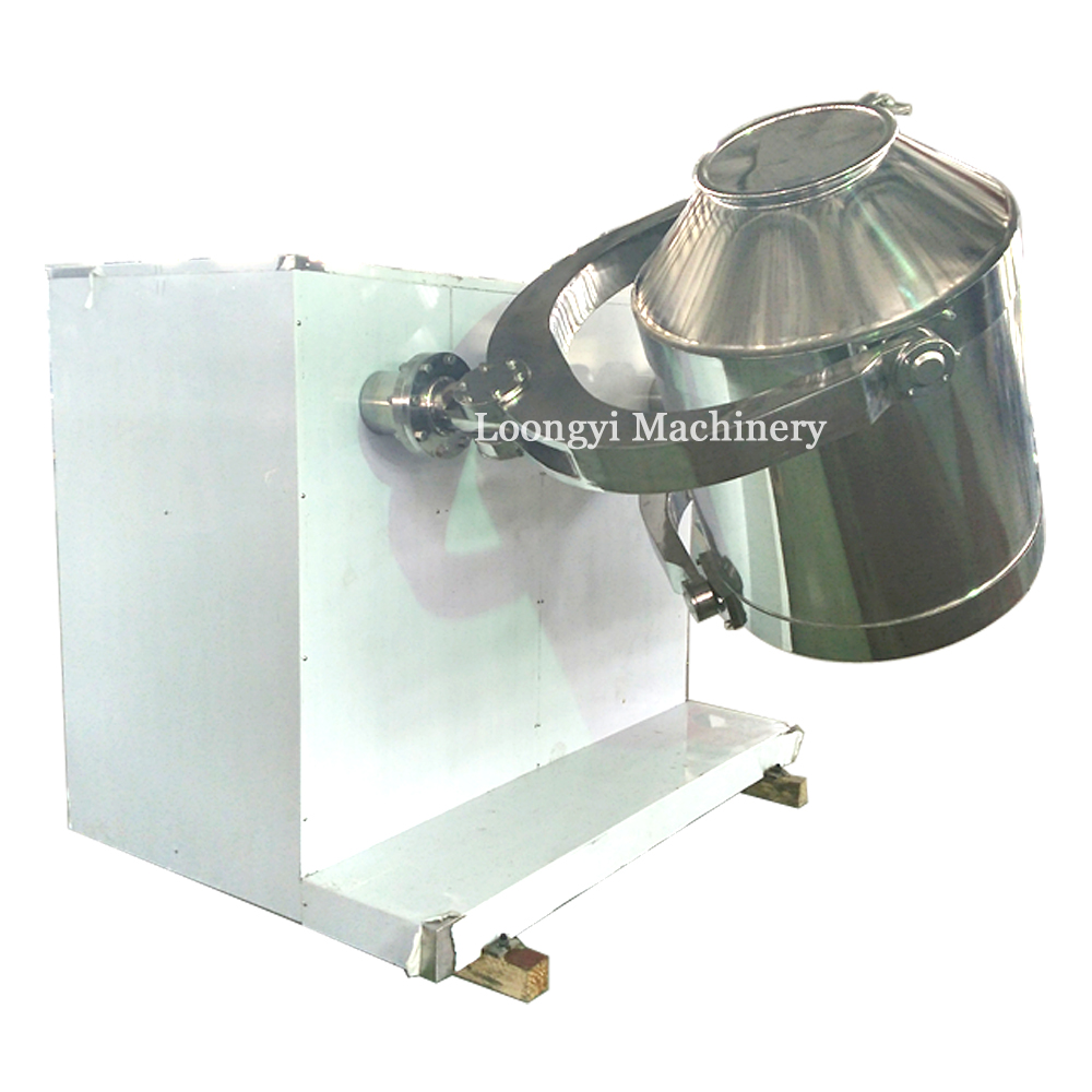 Loongyi Stainless Steel Industrial Salt Rotating Drum Mixer, kualitas ...