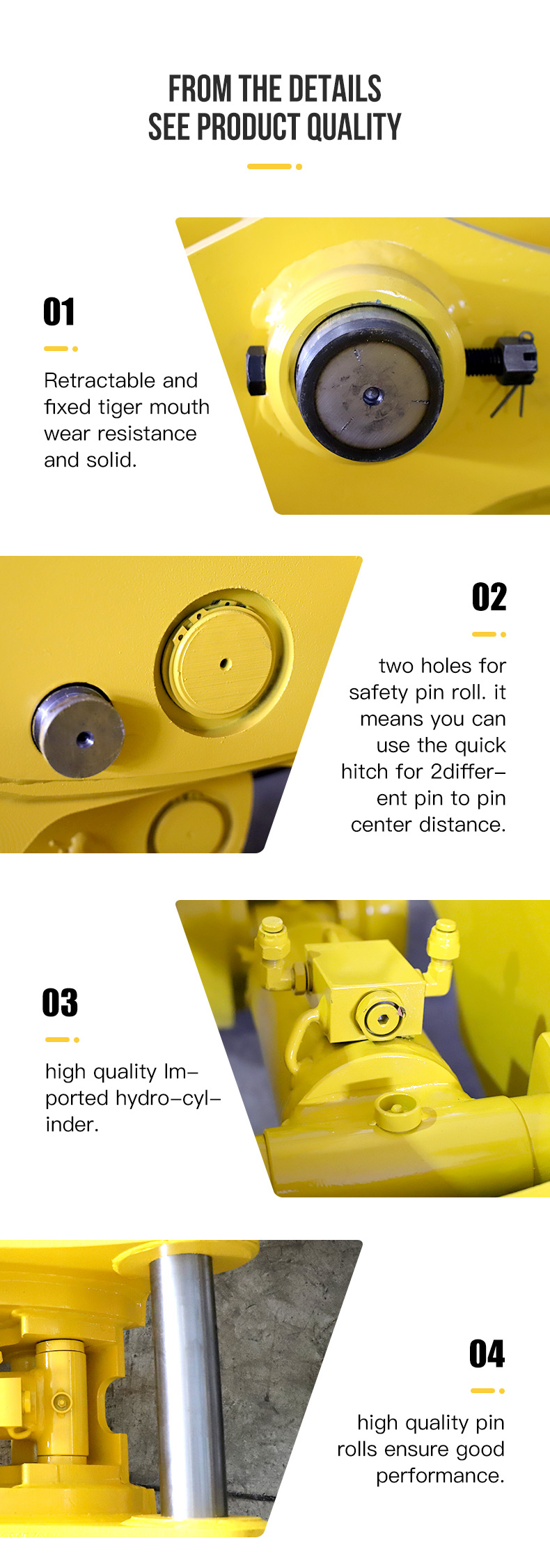 Dhg Mini 17 Excavator Hydraulic Double Lock Quick Coupler - Hot Sale ...