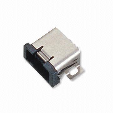 Mini Usb 4-pin Female, Smt, High Quality Mini Usb 4-pin Female, Smt on ...