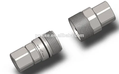 Series Kis-tf,high Pressure Screw Type Quick Couplings, High Quality ...