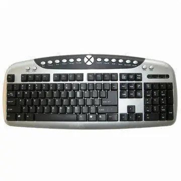 Computer Multimedia Keyboard With 20 Hot Keys And Ps/2 Connection Port ...