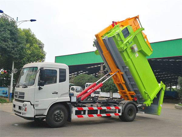 8 To 20 Cubic Meter Of Mobile Compressed Garbage Transfer Station, High ...