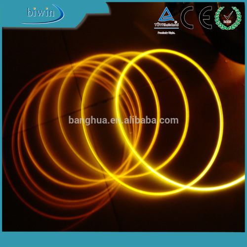 Pmma Plastic Side Glow Fiber Optic, High Quality Pmma Plastic Side Glow ...