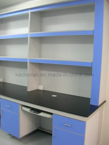 Laboratory Furniture, Wood Laboratory Reagent Shelf, High Quality ...