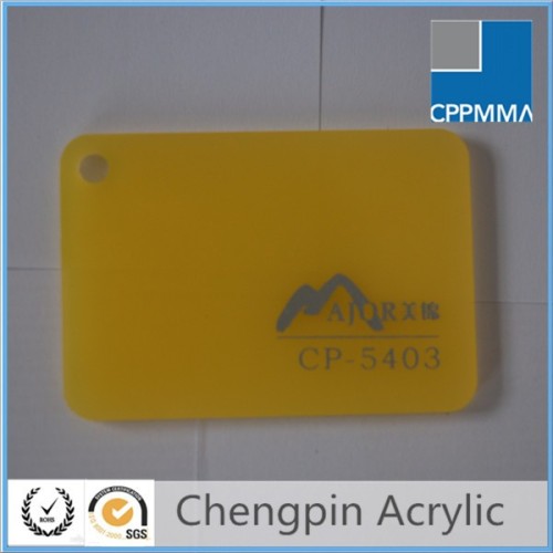 4x8 Ft Cast Yellow Acrylic Board, High Quality 4x8 Ft Cast Yellow ...