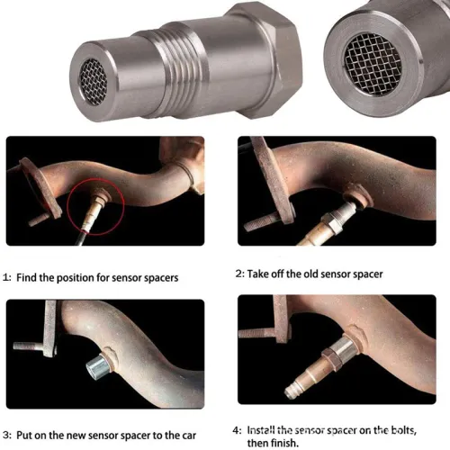 Car O2 Oxygen Sensor Filter Extension Connector, High Quality Car O2 ...