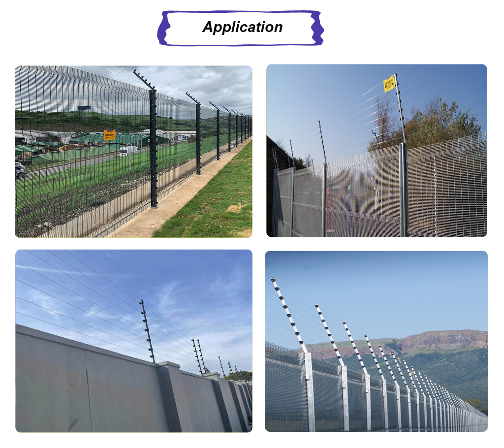 High Voltage Pulse Electric Fence System Electric Fence, High Quality ...