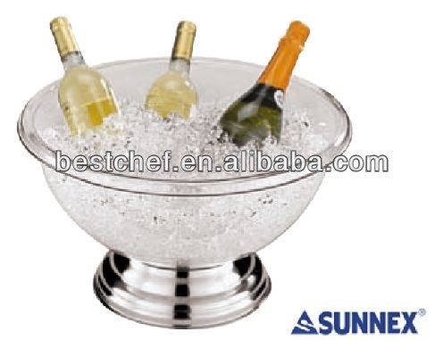 Deluxe Punch Bowl With Pc And Stainless Steel Base, High Quality Deluxe ...