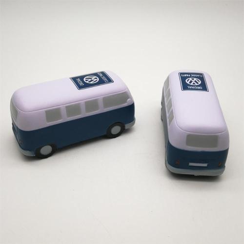 โปรโมชั่น Pu Stress Reliever Bus พร้อมโลโก้ที่กำหนดเอง คุณภาพสูง ...