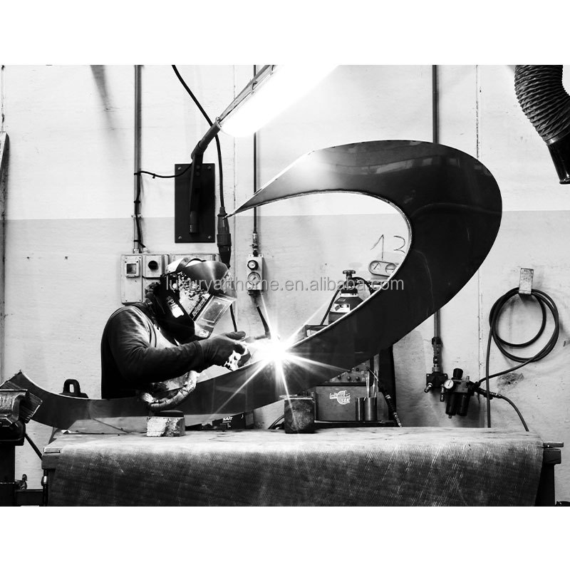 Luxury White Marble Dining Table With Ring Legs And Steel Design, High ...