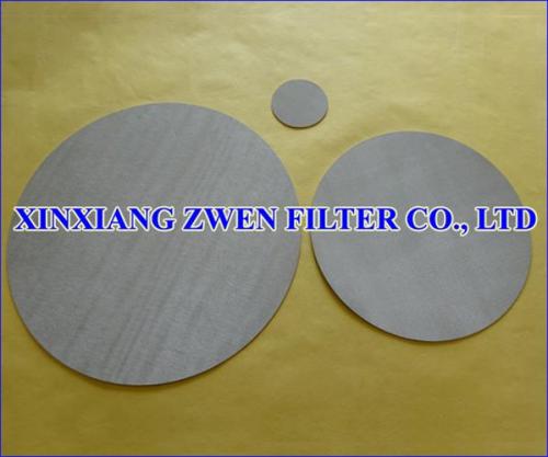 Sintered Porous Filter Disc, High Quality Sintered Porous Filter Disc ...