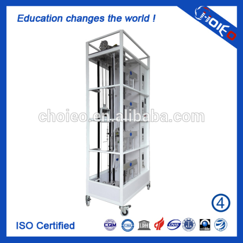 Plc Controlled Transparent Four Layer Elevator Trainer, Education ...