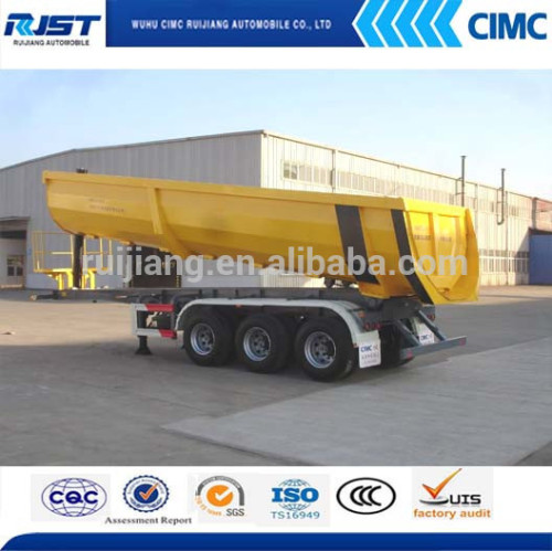 Heavy Duty Tipper Trailer, Large Volumes Tipper Semi Trailer, Tipper ...