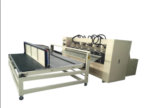 Lead Edge Feeder Automatic Thin Blade Slitter Scorer Machine With ...