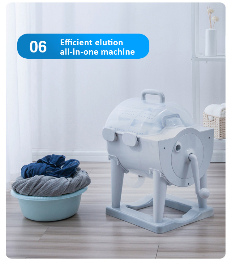 Manual Hand-operated Washing Machine: A Portable And Electricity-free ...