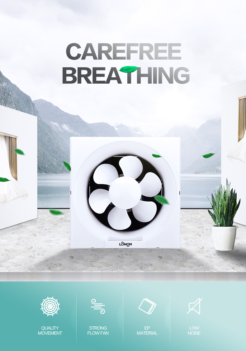 Industrial Wall-mounted Ventilation Air Extractor Fans, High Quality ...