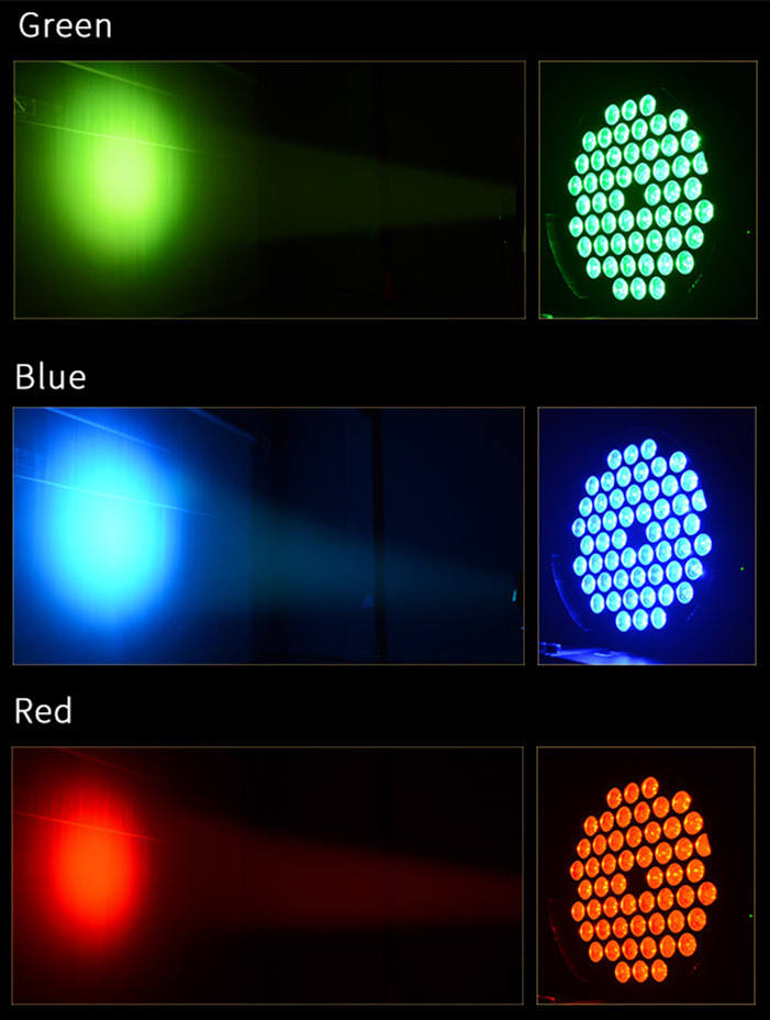 Big Dipper Lpc007-h Lpc007 Rgb Emitting Color And 54 X 3w Par Stage ...