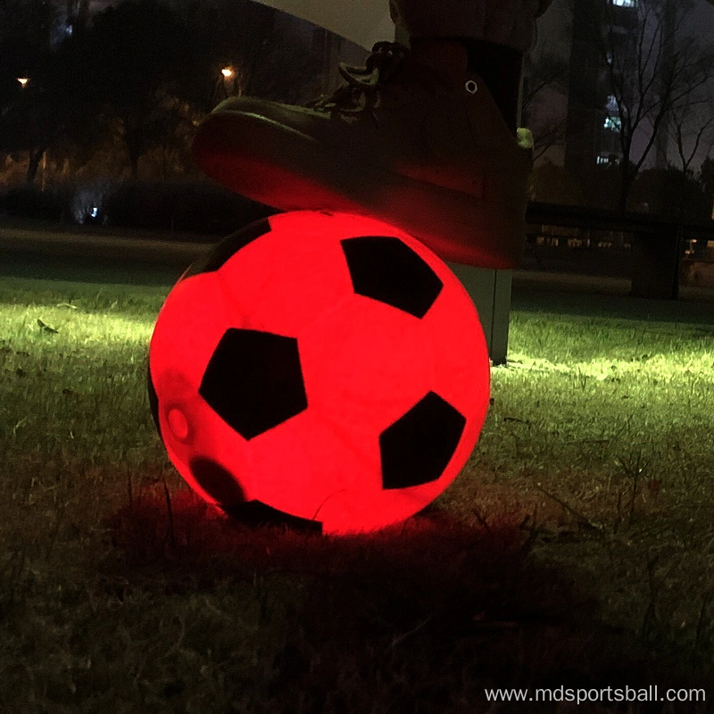 light up glow in the dark soccer ball China Manufacturer