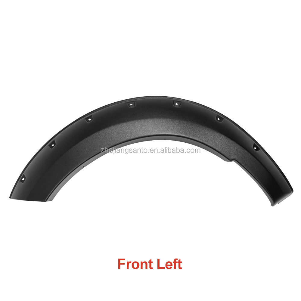 Black Wrinkle Fender Flares For Nissan Navara D23 Np300 2014-2018, High ...