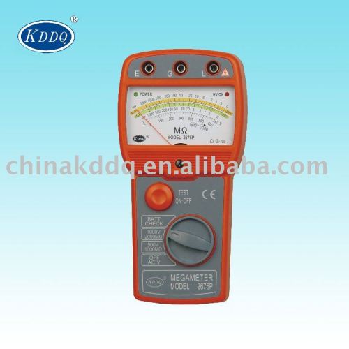 1000v Portable Analogue Insulater Tester Megger Meter, High Quality ...