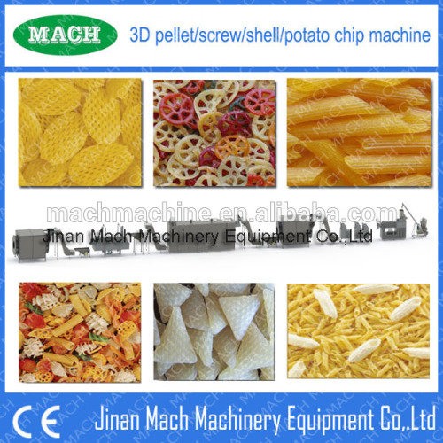 Automatic Flour 3d Snacks Pellets Making Machine, High Quality Automatic Flour 3d Snacks Pellets ...