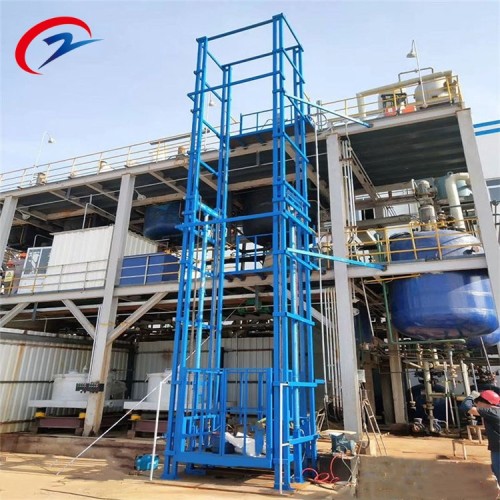 Guide Rail Goods Lift For Warehouse, High Quality Guide Rail Goods Lift ...