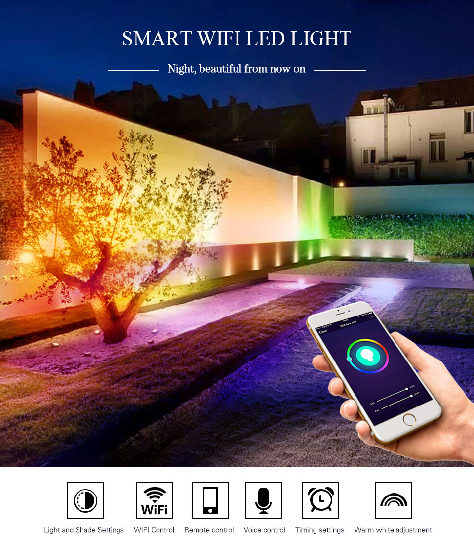 Modern Rgb Wall Light Up And Down Tuya Led Wall Sconce, High Quality ...