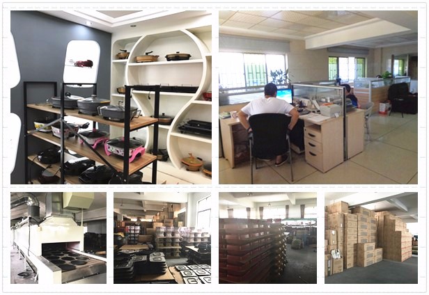 Red Die-cast Aluminum Electric Skillet And Pizza Pan With Double ...