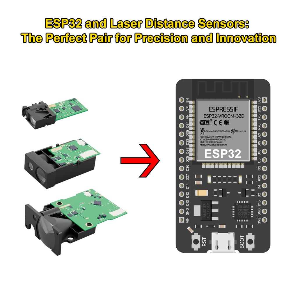 Revolutionize Your Projects: ESP32 Meets High-Precision Laser Distance ...