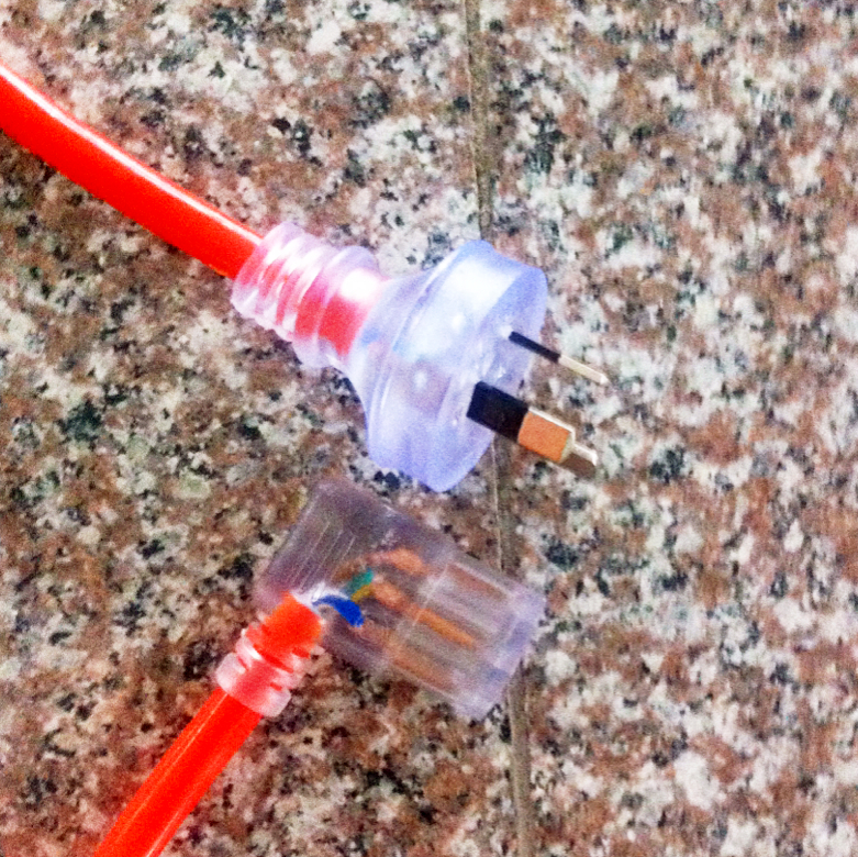 Australian 3 Pin Power Cord With Round Earth Connector: Purchase And ...