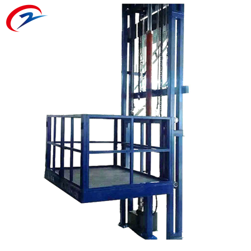 Hydraulic Guide Rail Cargo Lift, High Quality Hydraulic Guide Rail ...