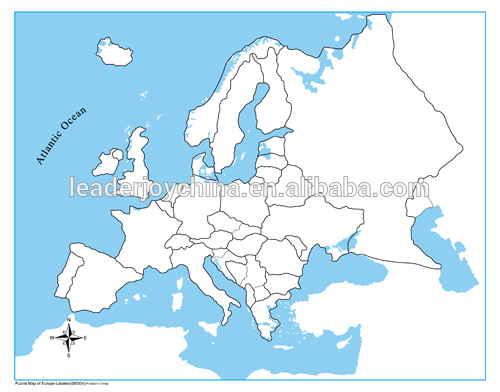 Unlabeled Europe Control Map, High Quality Unlabeled Europe Control Map ...