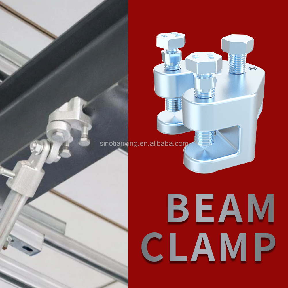 Fm Approval M8 M10 Iron Carbon Steel Structure-attachment Beam Adapter ...