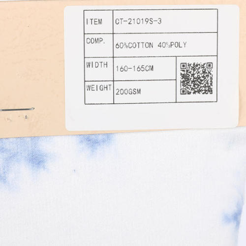 Cvc Terry Tie Dye Bci ผ้าฝ้าย คุณภาพสูง Cvc Terry Tie Dye Bci ผ้าฝ้าย ...