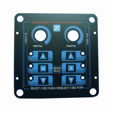 Membrane Graphic Overlay For Control Panels, High Quality Membrane ...