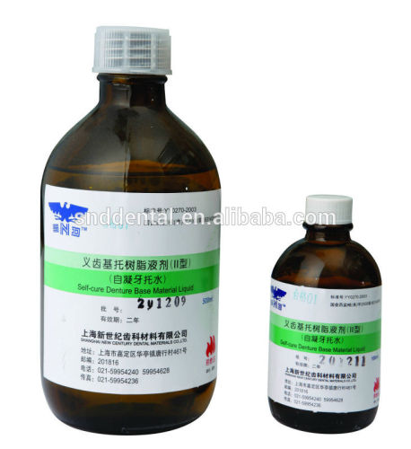Denture Base Materials Liquid Self Curing, High Quality Denture Base ...