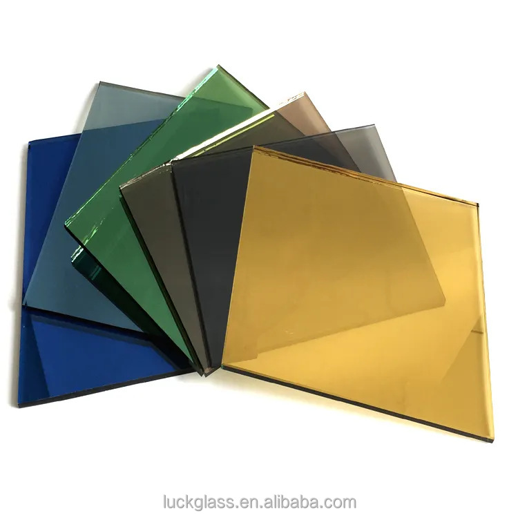 Brown And Dark Blue Tinted Reflective Glass In Various Thicknesses (4mm ...