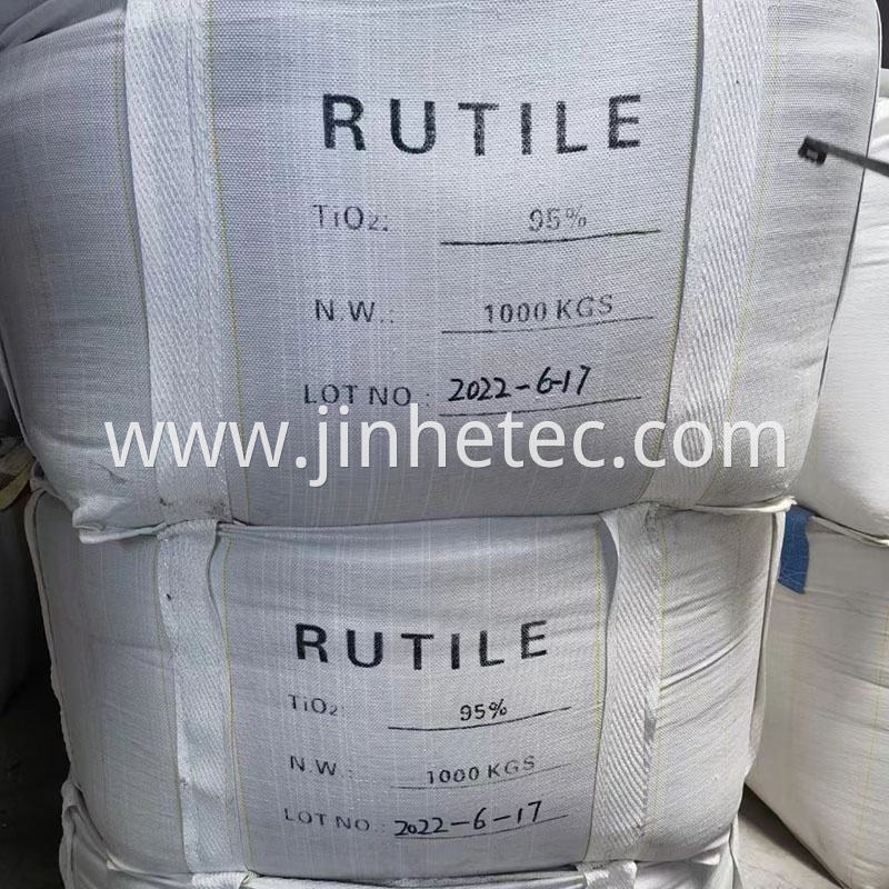 High Purity Titanium Ore Rutile Sand 95% China Manufacturers Suppliers ...
