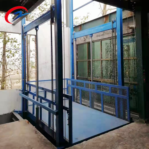 Double Hydraulic Cargo Lift Freight Elevator, High Quality Double ...