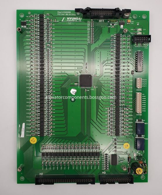 Pio Board สำหรับ Hyundai Elevators 20400068 คุณภาพสูง Pio Board สำหรับ ...