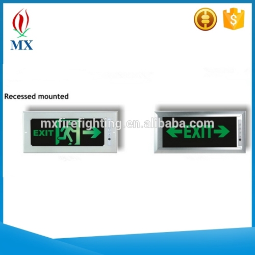 Emergency Exit Sign Led Recessed Mounted 1w, High Quality Emergency ...