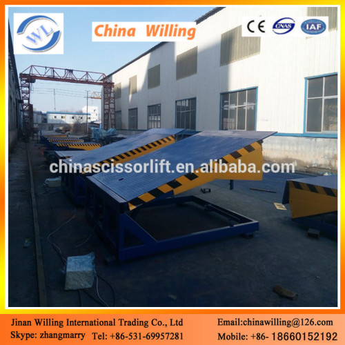 Warehouse Electric Hydraulic Stationary Dock Leveler, High Quality ...