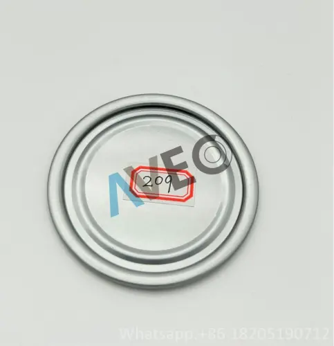 209# 62mm Tin Can Bottom Cover Ends, High Quality 209# 62mm Tin Can ...