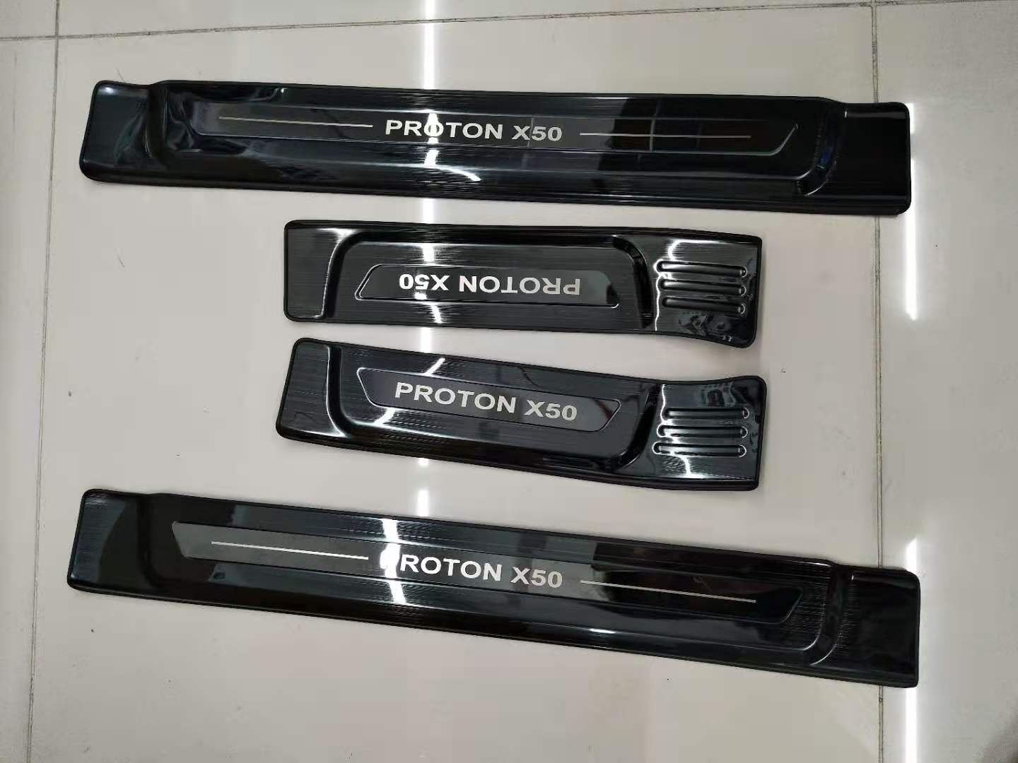 Geely Binyue 2020 & Proton X50 2020 - Outer Side Door Sill Scuff Plates ...