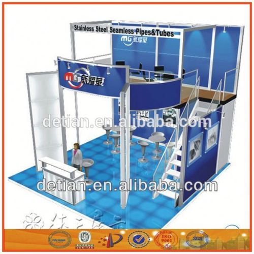 Double Deck Booth Exhibition Stand From Original Manufacturer, High ...