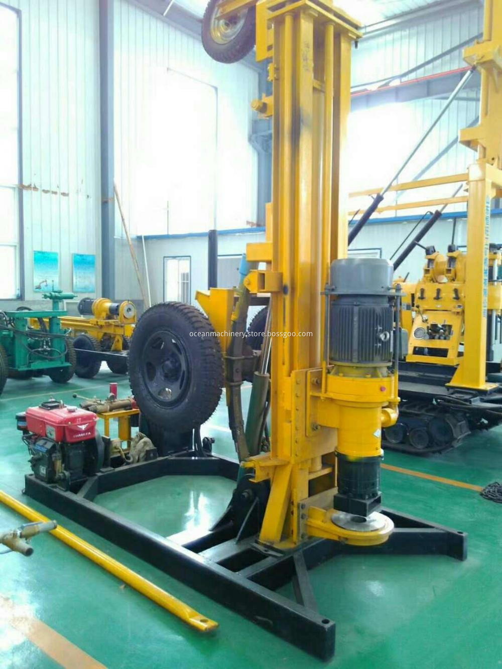 150m Depth Water Well Drilling Rig, High Quality 150m Depth Water Well ...