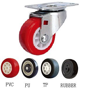 Caster Wheel With/without Brake (light Duty, Polyurethane), High ...