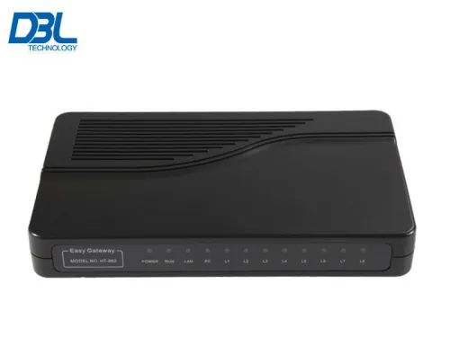 Fxs 8 Port Dhcp Voip Sip Gateway P2p Calls Support Nat Transversal ...