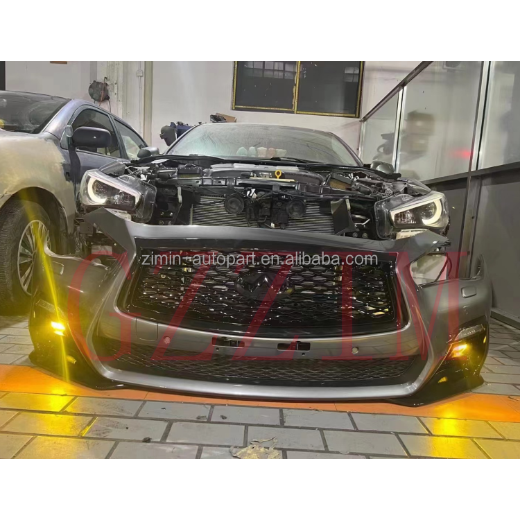 Infiniti Q50 Old To New Bodykit Front Bumper, High Quality Infiniti Q50 ...